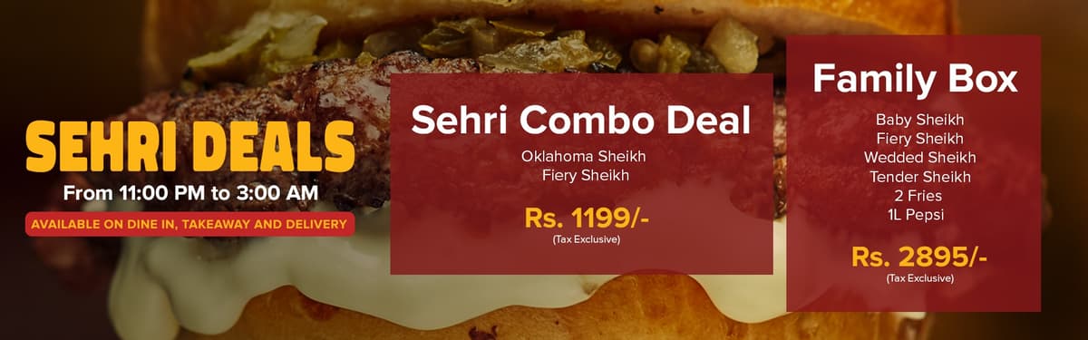 Smash Lahore l Serious about burgers.