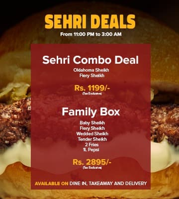 Smash Lahore l Serious about burgers.